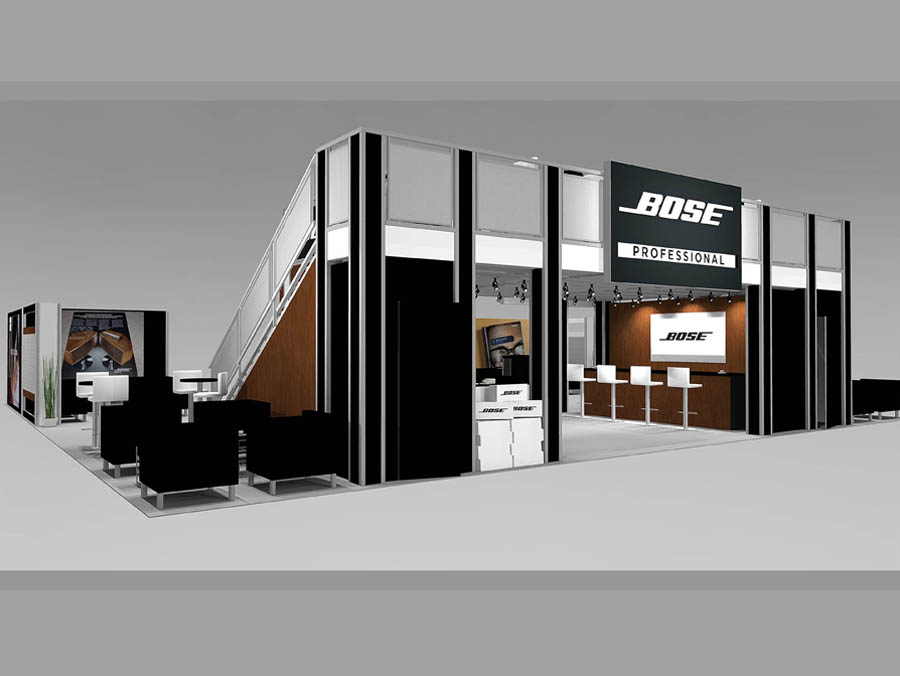 Turnkey Double Deck Exhibits In Las Vegas Feature Published Pricing