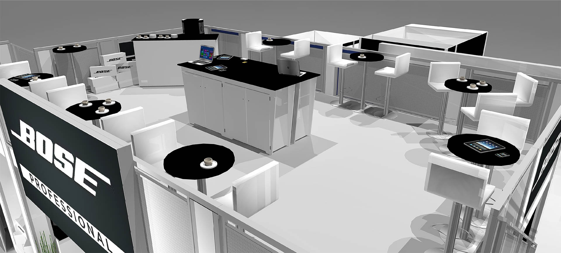 Trade Show Exhibit Design Options for Hospitality